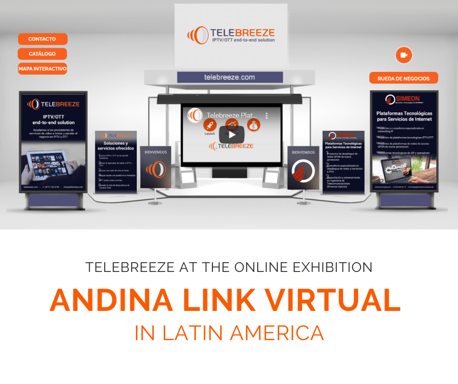 Telebreeze at Andina Link Virtual: the online exhibition in Latin America