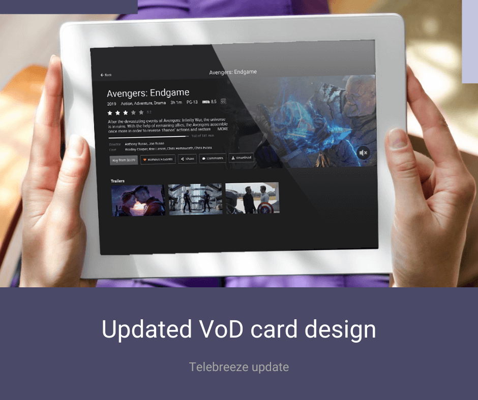 Renewed VOD Card Design